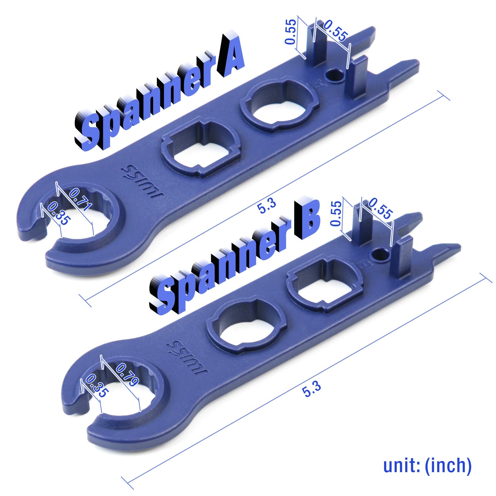 IWISS Solar PV Connector Spanner, Assembly and Disassembly Tool