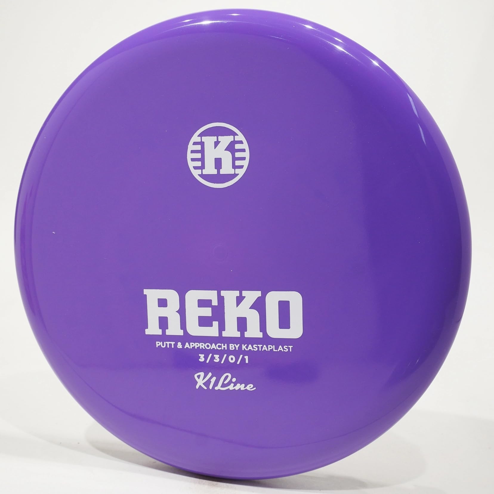 Kastaplast Reko (K1) Putter & Approach Golf Disc, Pick Weight/Color [Stamp & Exact Color May Vary] Purple 170-172 Grams