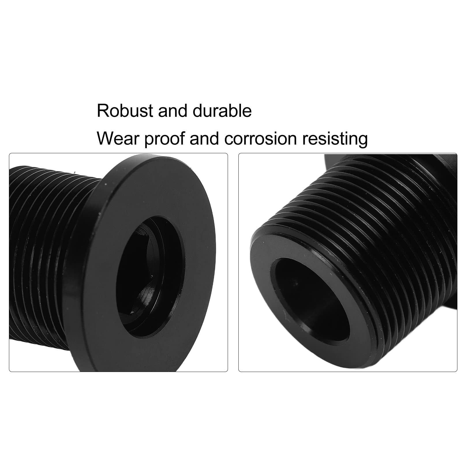 Kadimendium Self Extracting Screw, Wear Proof M18 M30 Road Bike Self Extracting Screw Hex Head Easy to Install for XX1 for GX