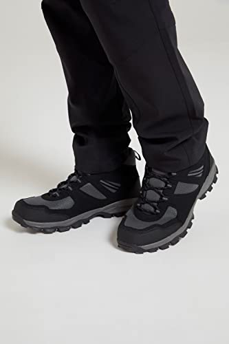 Mountain Warehouse McLeod Mens Outdoor Walking Boots Black 10 M US Men