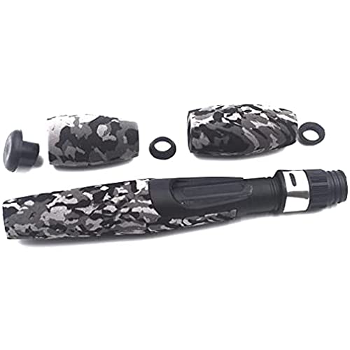 MNFT 1Set Cork Split Grip Rod Handle Kit Baitcast Fishing Rod Building and Repair Tackle with Plastic Reel Seat D149 0