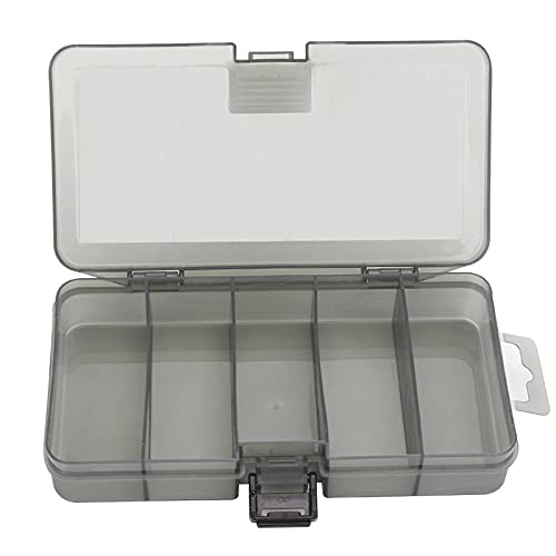 LMMDDP 5 Grid Thick Storage Box Tool Accessories Box Fishing Bait Box Fishing Accessories