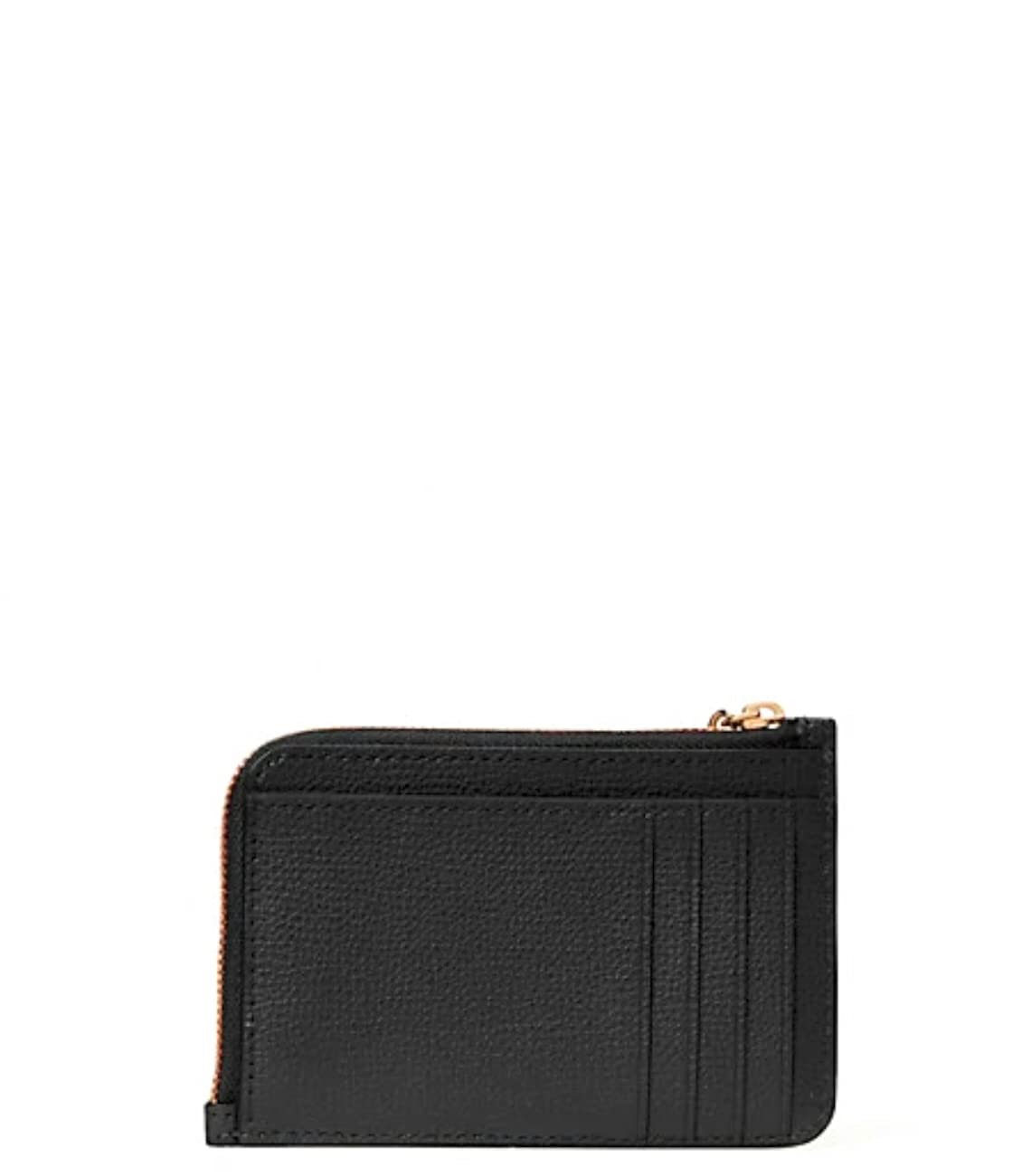 Kate Spade Darcy Medium L-zip Card Holder Black Leather