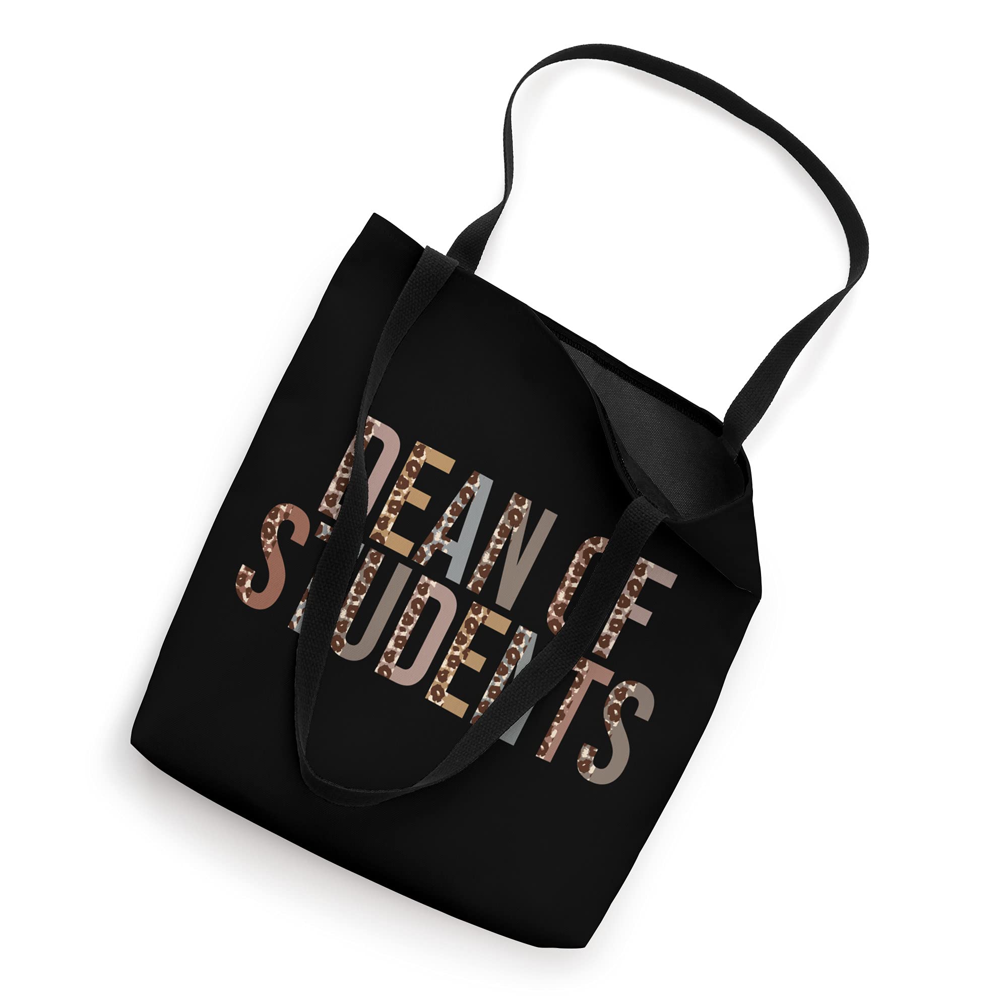 Leopard Dean of Students Supplies Funny Back to School Tote Bag
