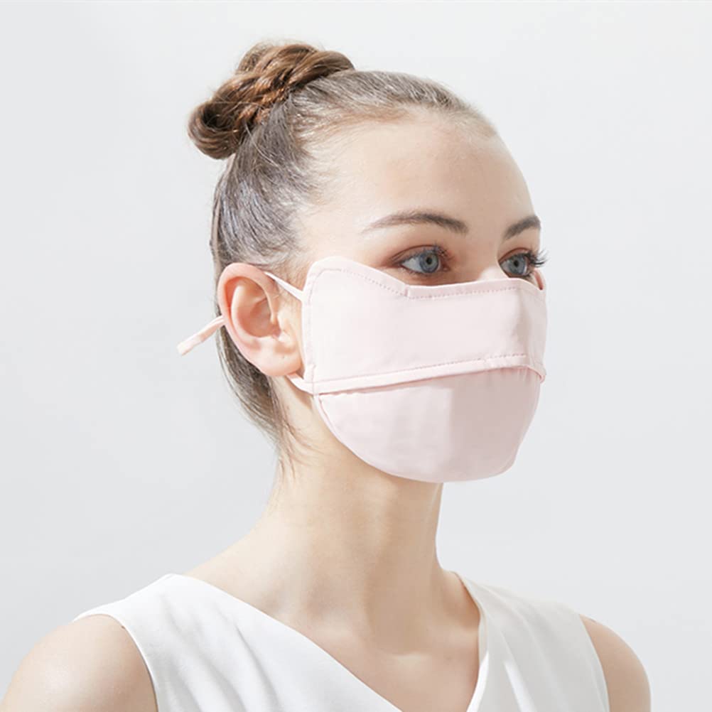 Ligart UV Face Mask Washable Reusable Exercise Breathable Sun Protection Golf Sports Face Mask for Women