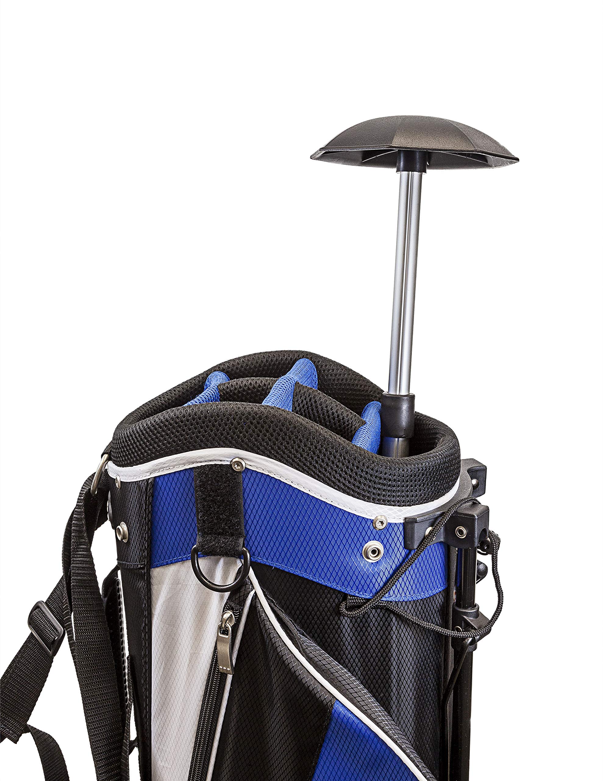 JEF WORLD OF GOLF Travel Cover and Club Protector Combo Set, Black (JR1072)