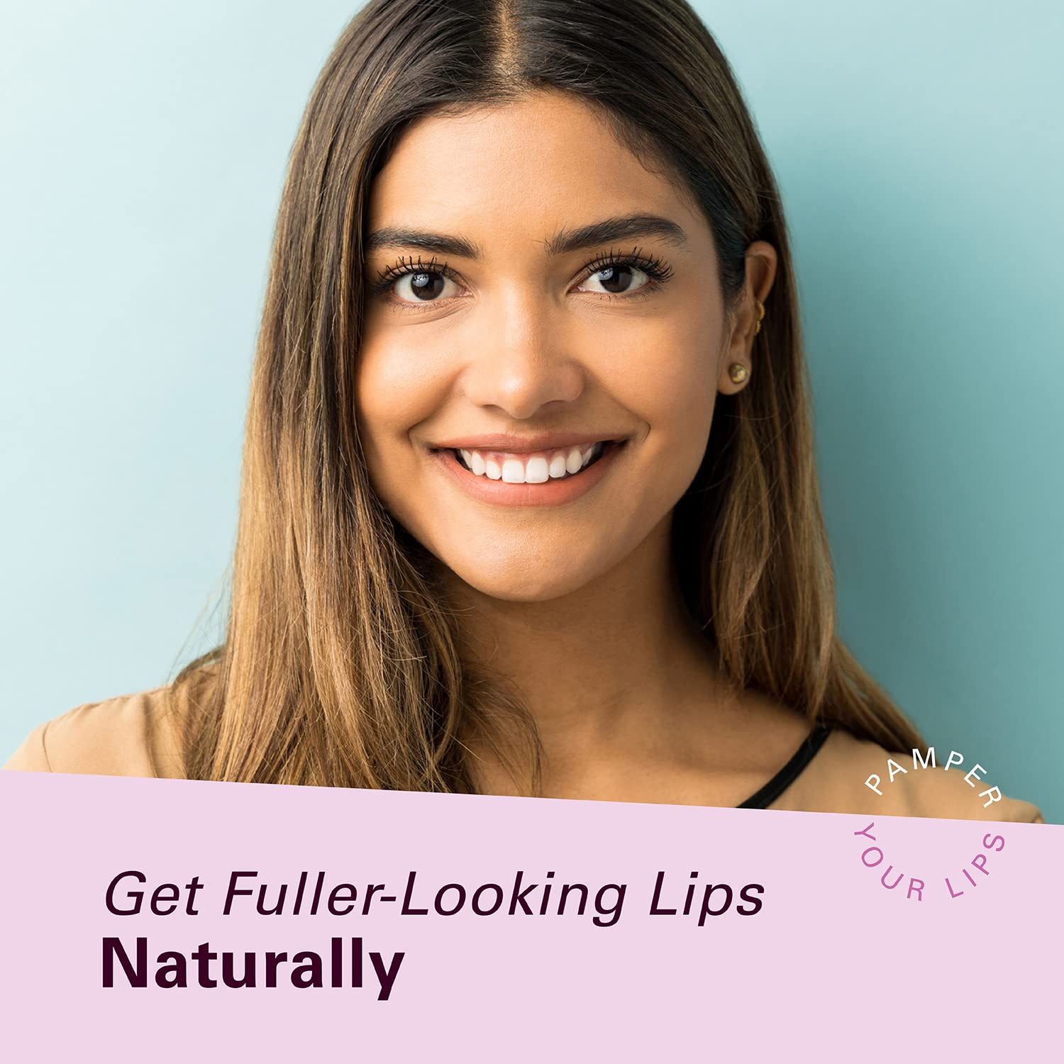 M3 Naturals Collagen Lip Plumper Clinically Proven Natural Lip Enhancer for Fuller Softer Lips Increased Elasticity Reduce Fine Lines Hydrating Plump Gloss Lipstick Primer