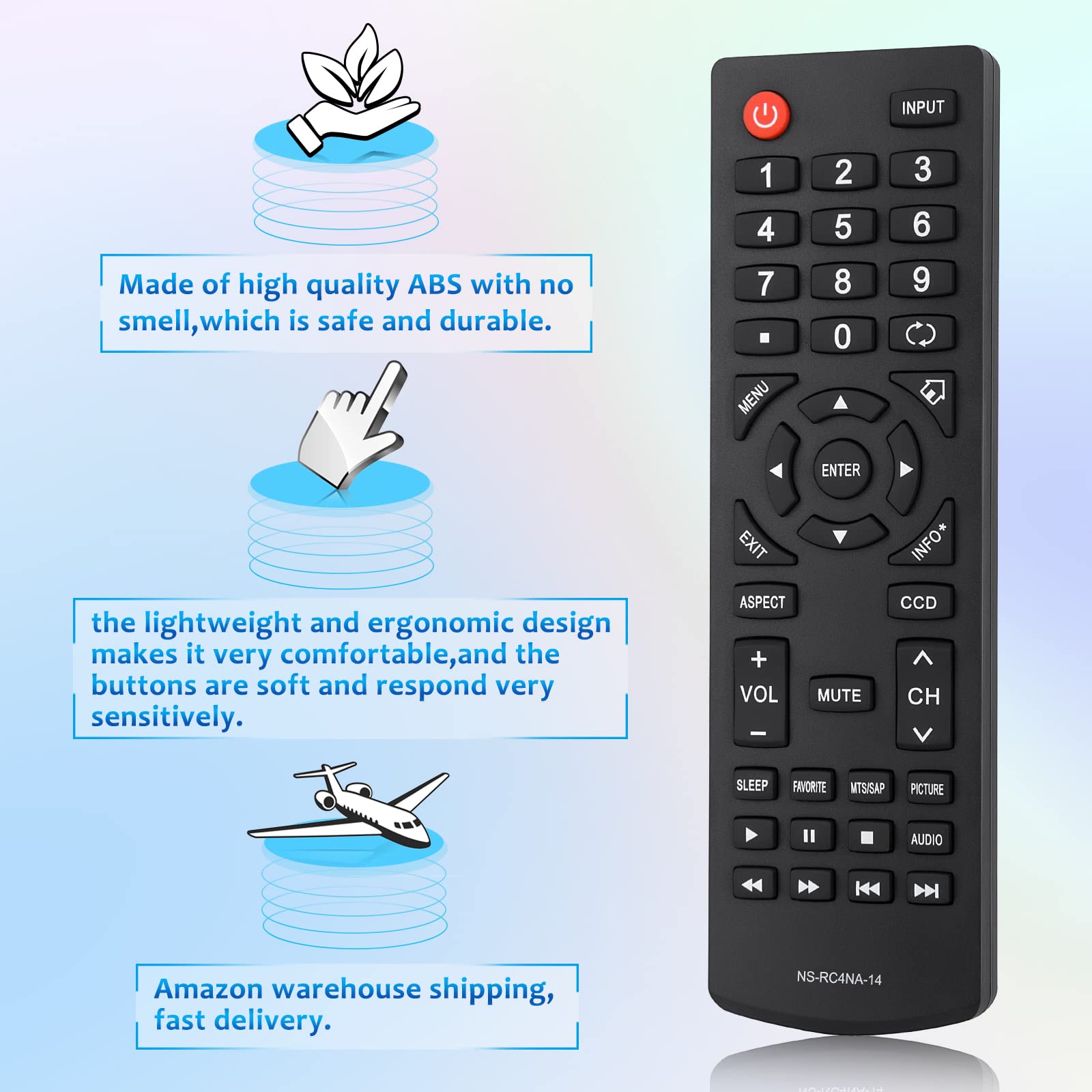 LOUTOC universal remote for insignia tv