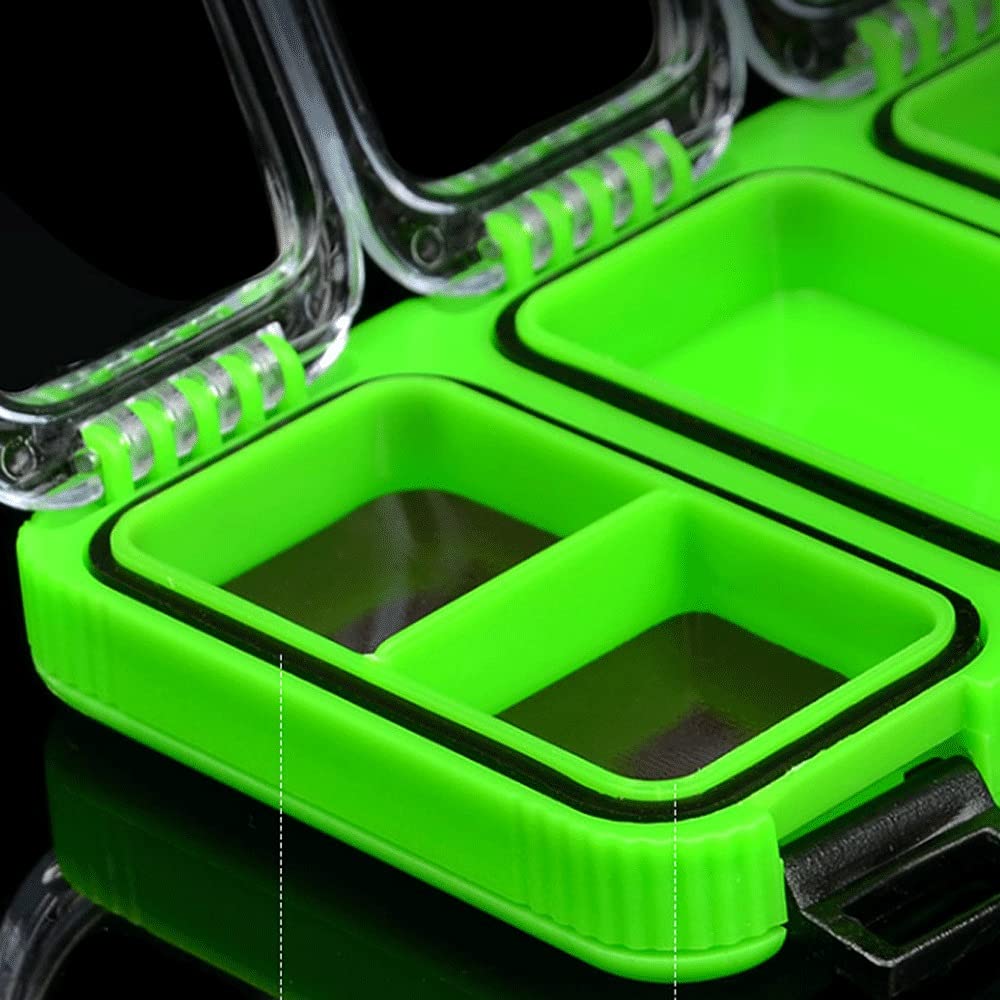 LMMDDP Multifunctional Small Storage Box with Fishing Hooks, Waterproof, Not Scattered, Fishing Hooks, Small Boxes, Fishing Gear Accessories