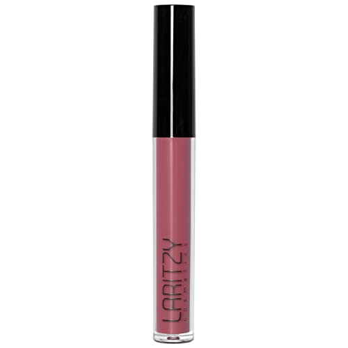 LARITZY COSMETICS Holographic Lip Gloss – Hydrating Non-Sticky Topcoat – 3.1 g (0.1 oz) (Curve)