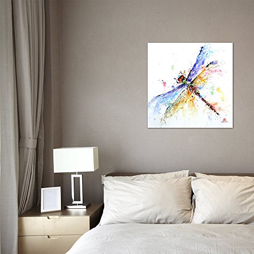 iCanvasART DCR39-1PC3-18x18 iCanvas Dragonfly Print by Dean Crouser, 18" x 18"