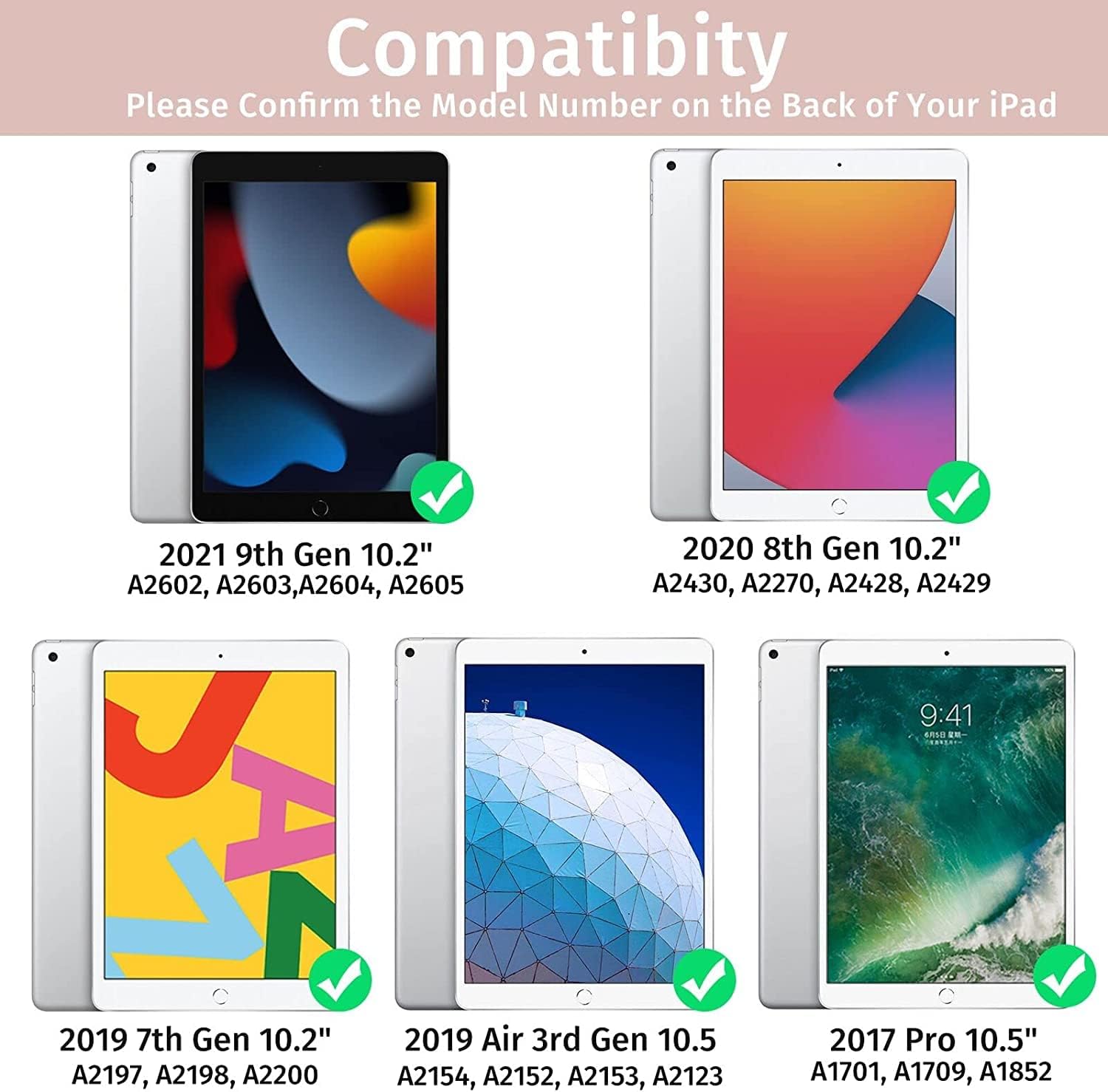 OYEEICE Hybrid Case for iPad Pro 12.9 inch 6th / 5th / 4th / 3rd Generation(2022/2021/2020/2018), Magnetic Detachable Rotatable Cover with PU Leather, Anti-Fingerprint, Support Pencil 2, Black