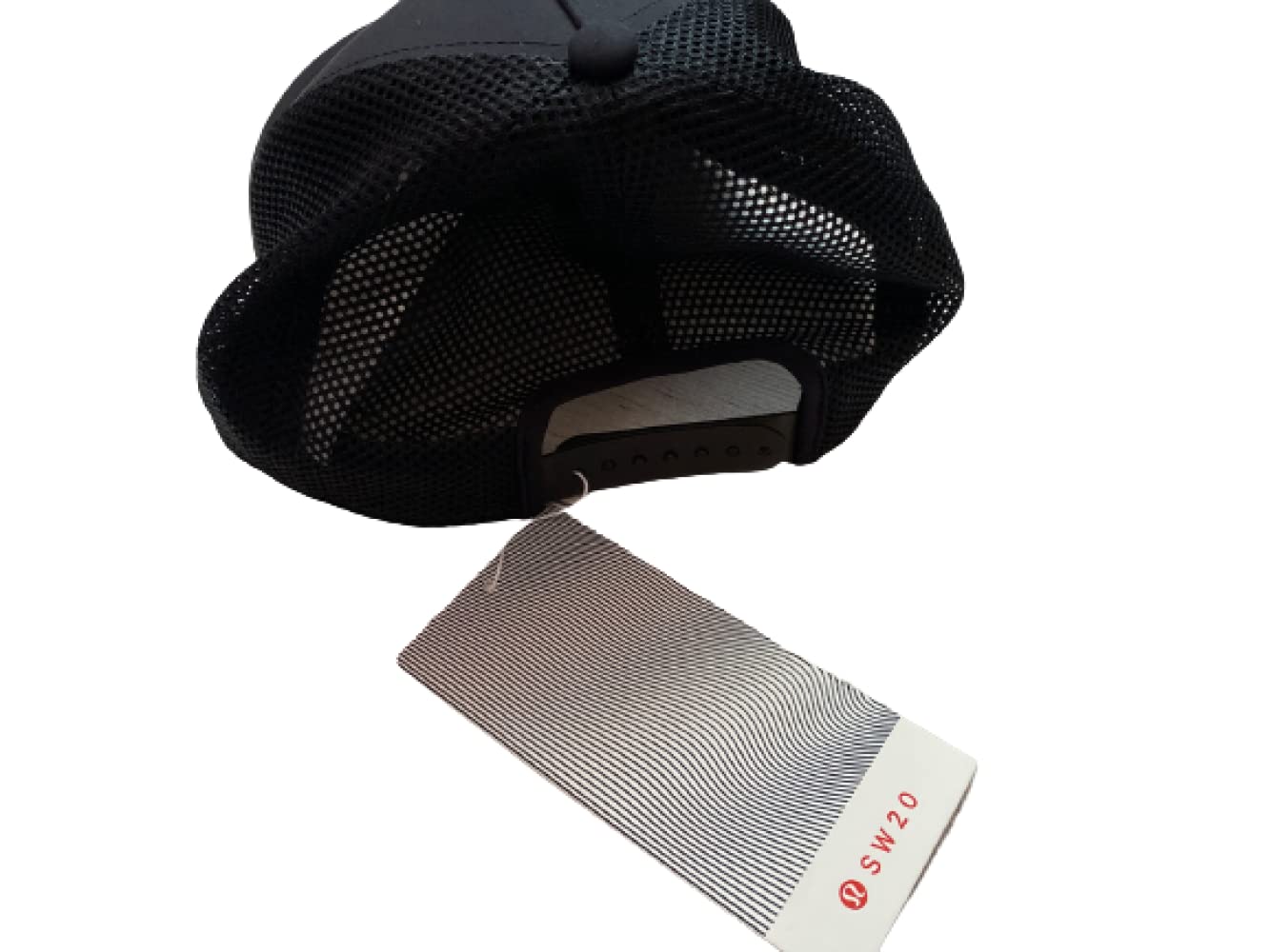 lululemon Seawheeze 2020 Unisex Hat (Black/Illusionary White Black, XS/S)