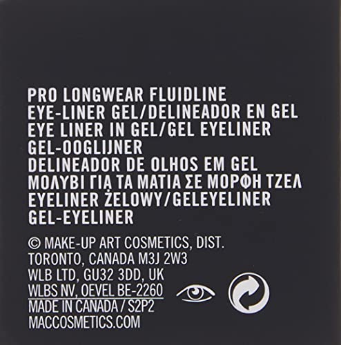 MAC Pro Longwear Fluidline Blacktrack, Multi, 0.1 Ounce