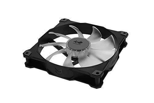 InWin Jupiter AJ140 Addressable RGB Triple Fan Kit 140mm High Performance Cooling Computer Case Fan Cooling with Control (AJ140-3PK)