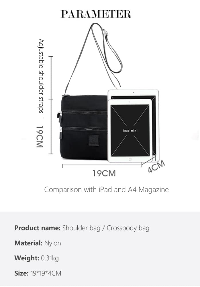 MEISEE Small Womens Crossbody Bag Cell Phone Purse Handbag Wallet with Adjustable Shoulder Strap for Women (1)