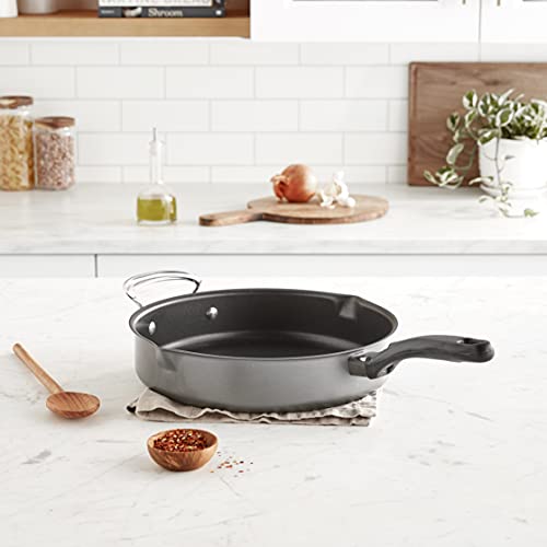 Nordic Ware Professional Weight 12 Inch Texas Skillet With Helper Handle