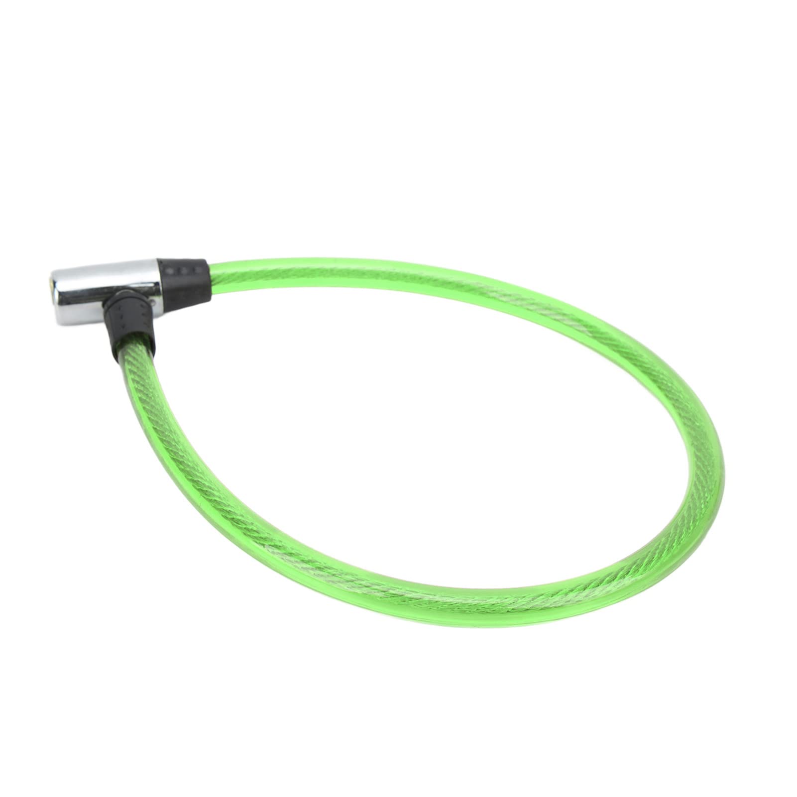 LAIONTY Bike Lock Durable Steel Wire Cables Lock with Keys Easy to Use Motorcycles Bike Lock Accessory (Green)