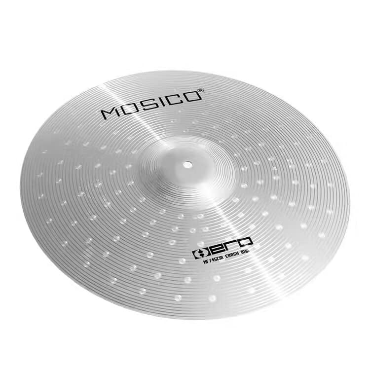 Mosico Cymbal Pack Drum Cymbal Set 14"/16"/18"/20" Free Plus 8“ Golden Splash and Cymbal Bag 6 Pieces Drum Cymbal