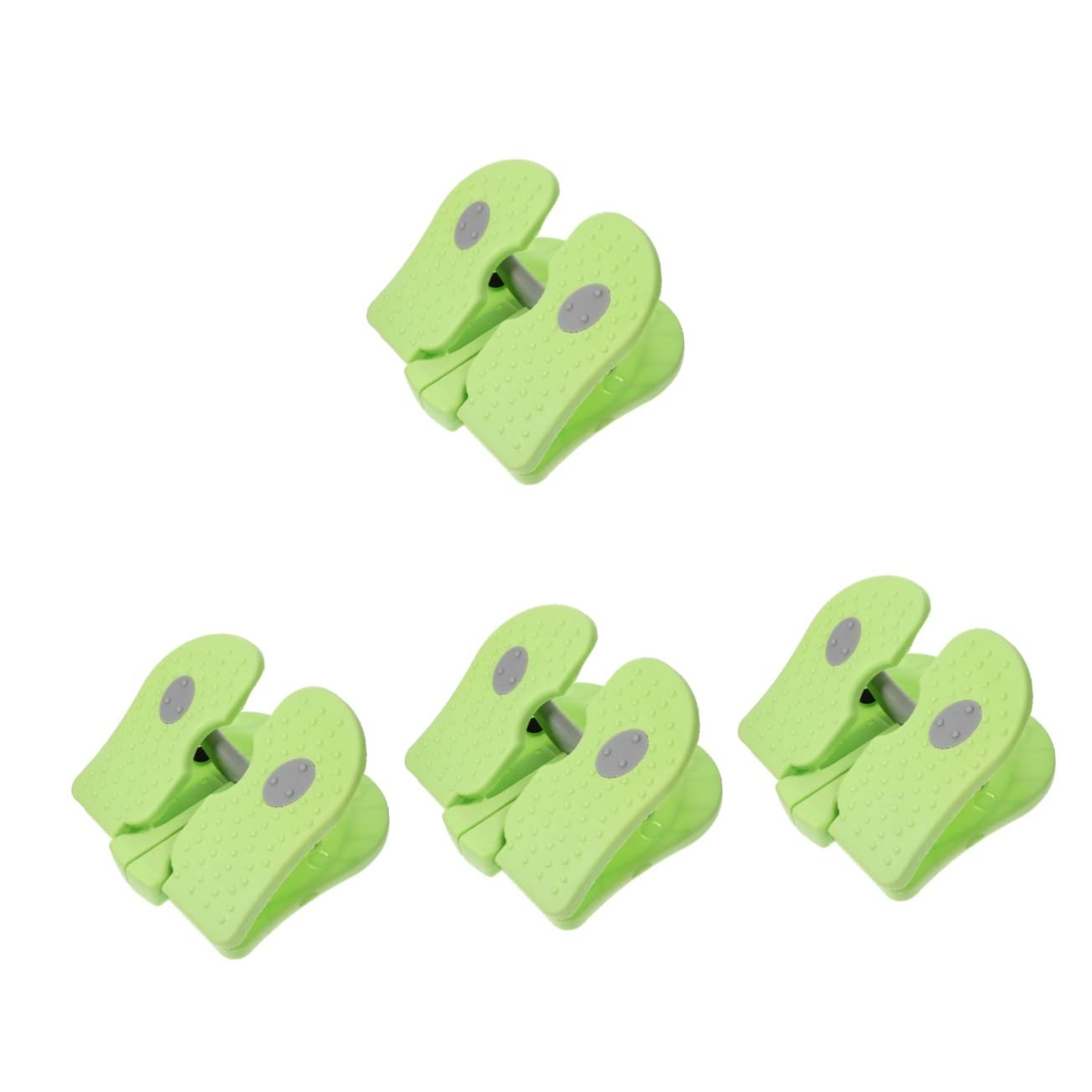 INOOMP 4pcs Mini Stepper Muscles Foot Peddle Stair Masters for Exercise Home Mini Pedal Exerciser Stepper Machine Under Desk Stair Step Platform Trainer Small Plastic Work Pedals