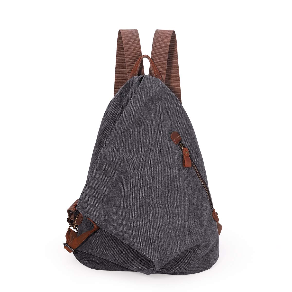KL928 Canvas Vintage Backpack â Large Casual Daypack Outdoor Travel Rucksack Hiking Backpacks for Men Women