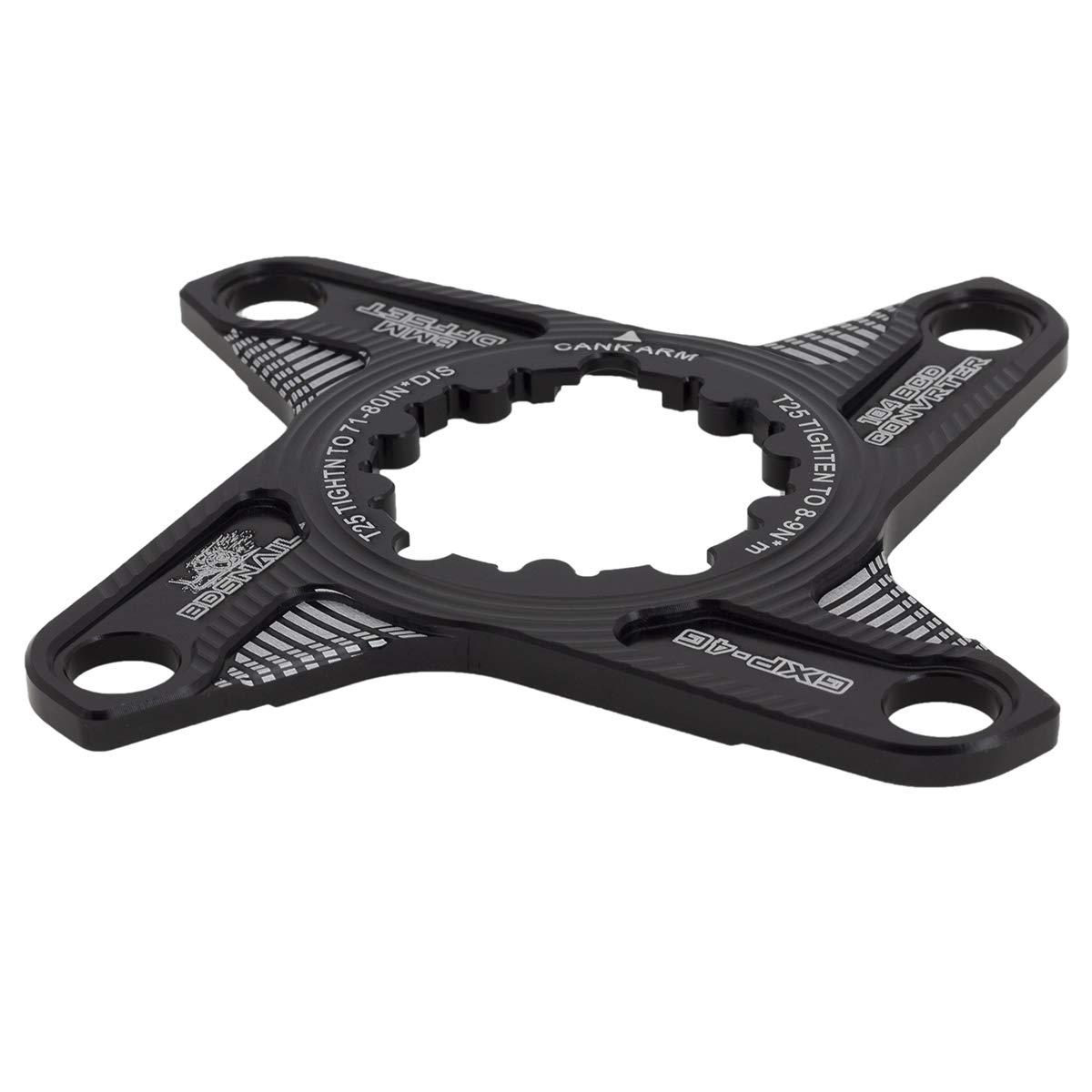 ISOAR MTB Mountain Bike Crank GXP to BCD 110MM Spider Adapter for SRAM GXP XX1 X0 X9 Crank Offset 6mm