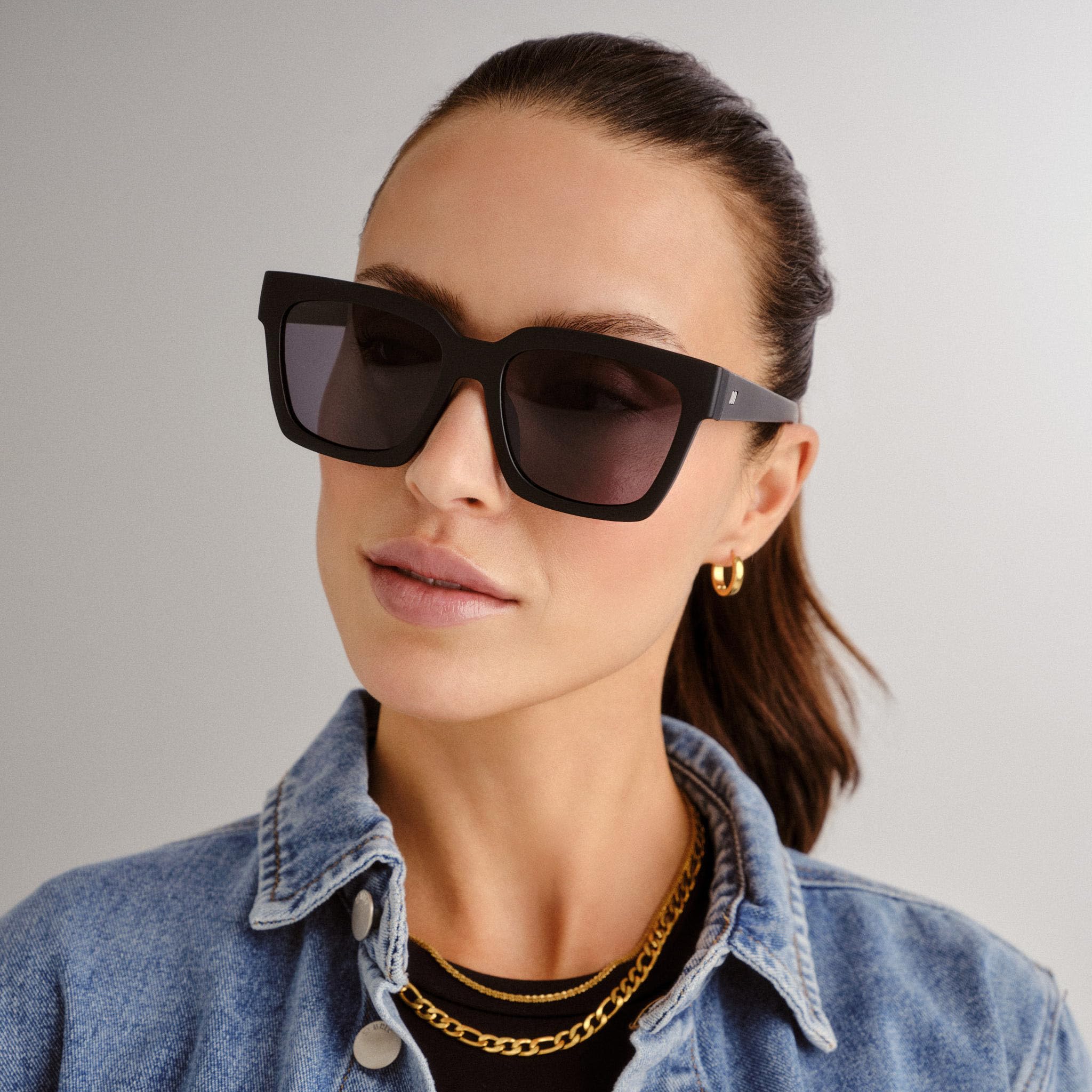 Le Specs Women's Weekend Riot Sunglasses, Sand, Tan, Orange, One Size