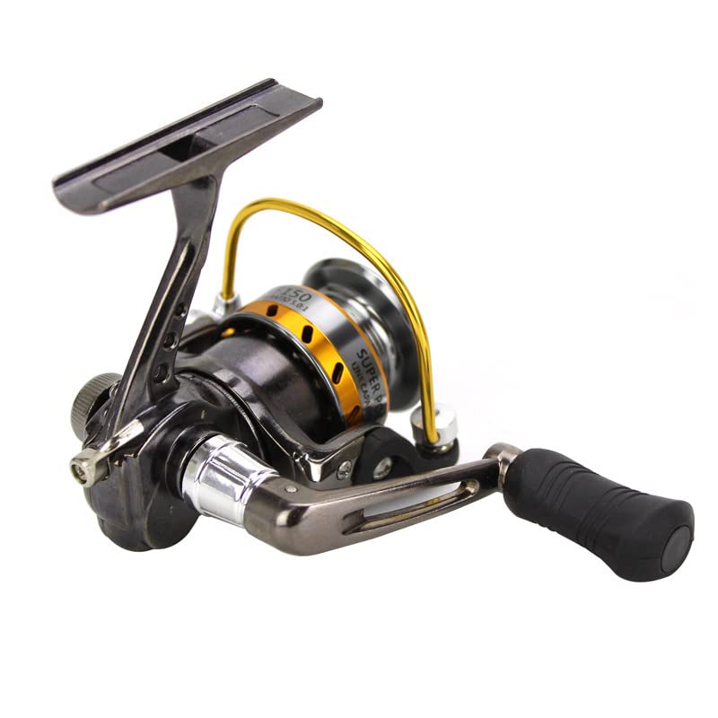 Madi Kay Designs Fishing Gear 冰钓轮150#500型鱼线轮全金属迷你纺车轮 锌