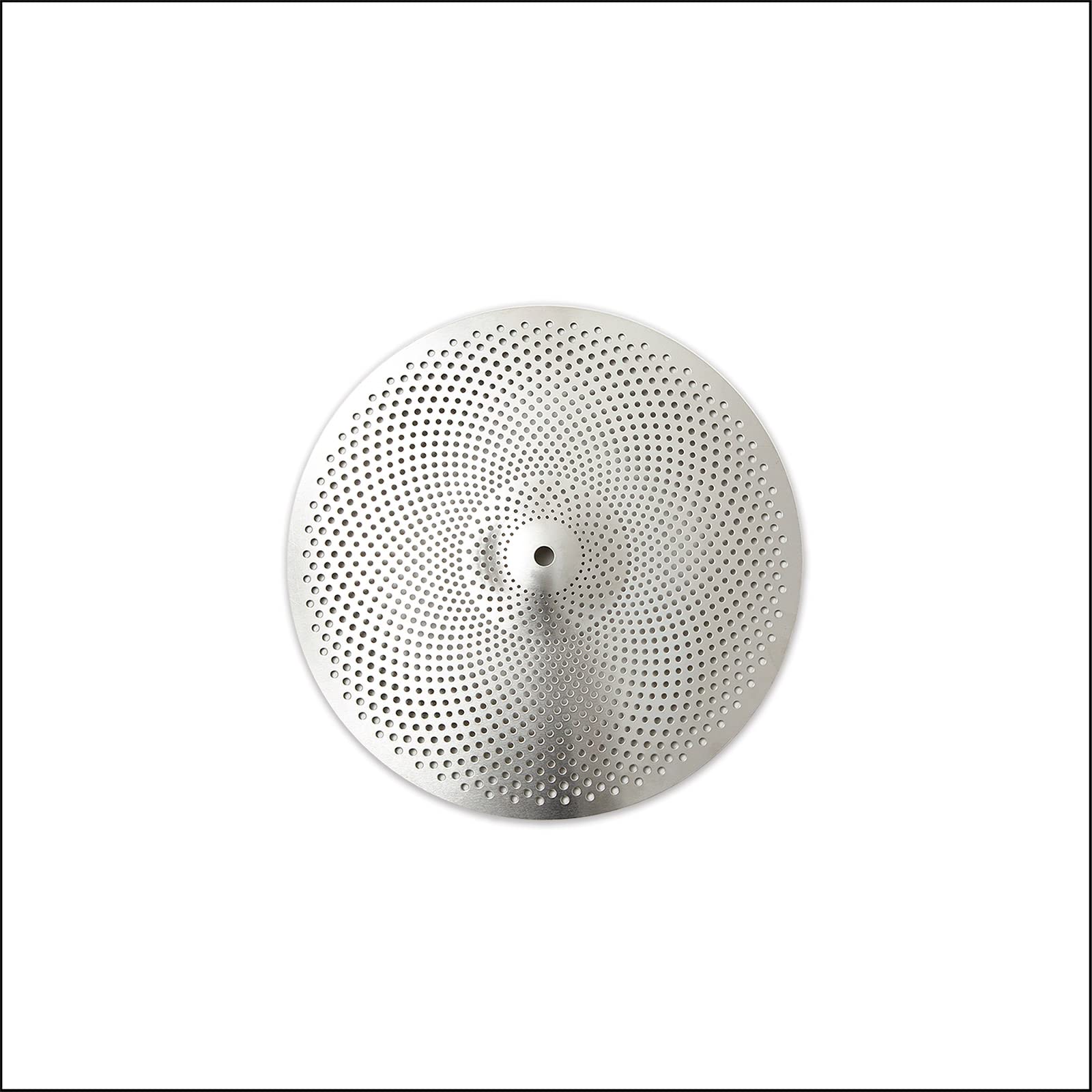 Low Volume 8" Splash Cymbal, 8 inches Practice Splash Cymbal, Quiet Splash Cymbal (8‘’, Silver)