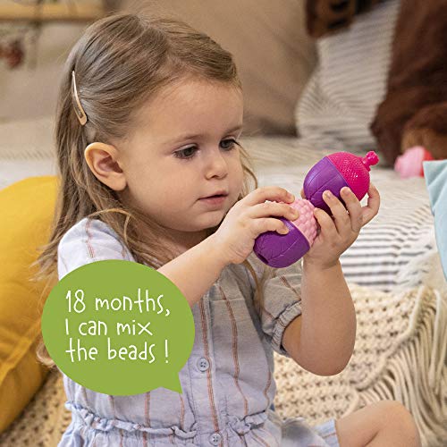 Lalaboom - Educational Pop Beads - 48 Piece Set - Ages 10 Months to 4 Years - BL460