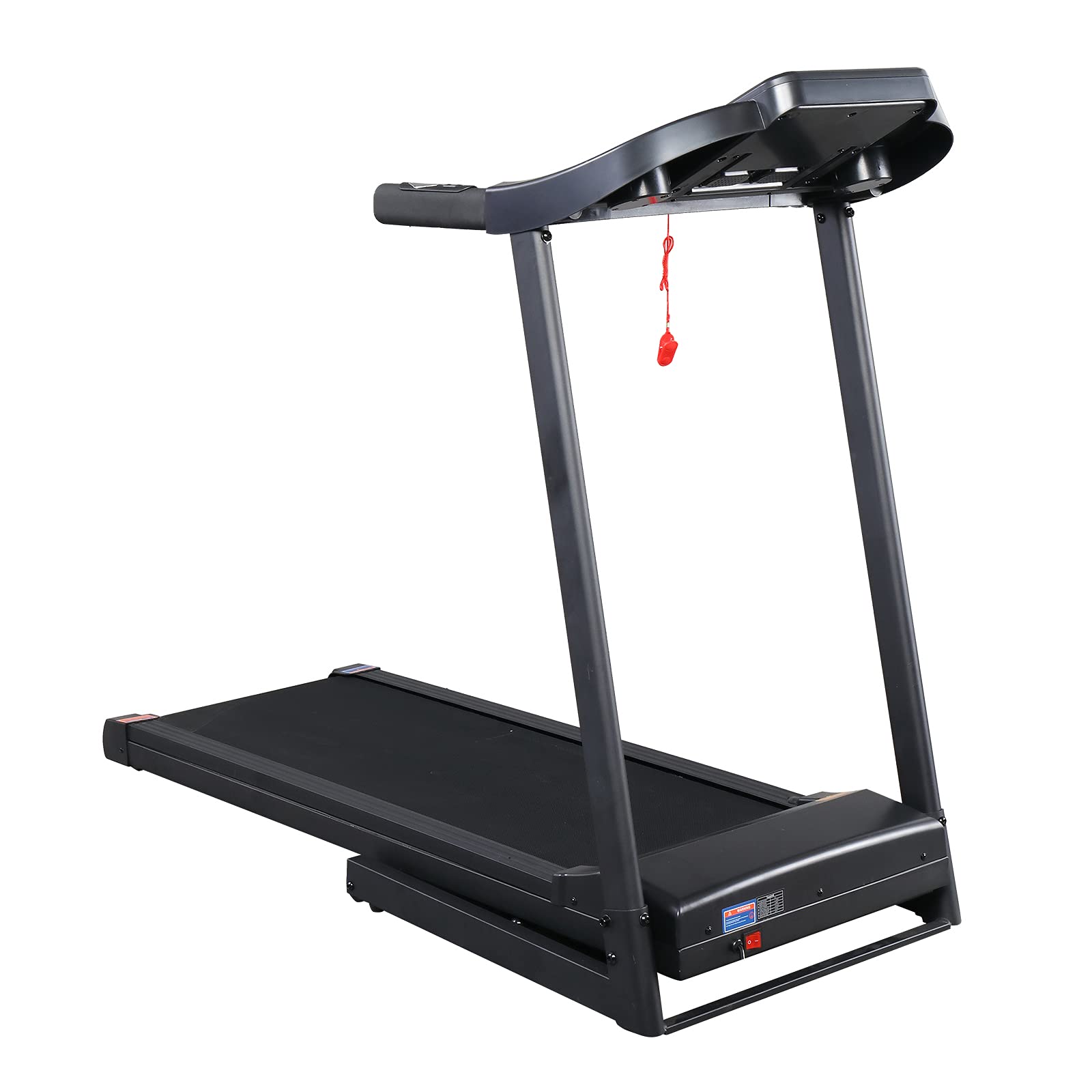 MengK 1.0HP Single Function Electric Treadmill with Hydraulic Rod