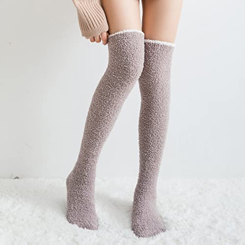 Long Socks Football No Shoe Socks for Men Womens Soft Bamboo Dress Socks Lightweight Premium Thin Crew Socks Bulk Pack