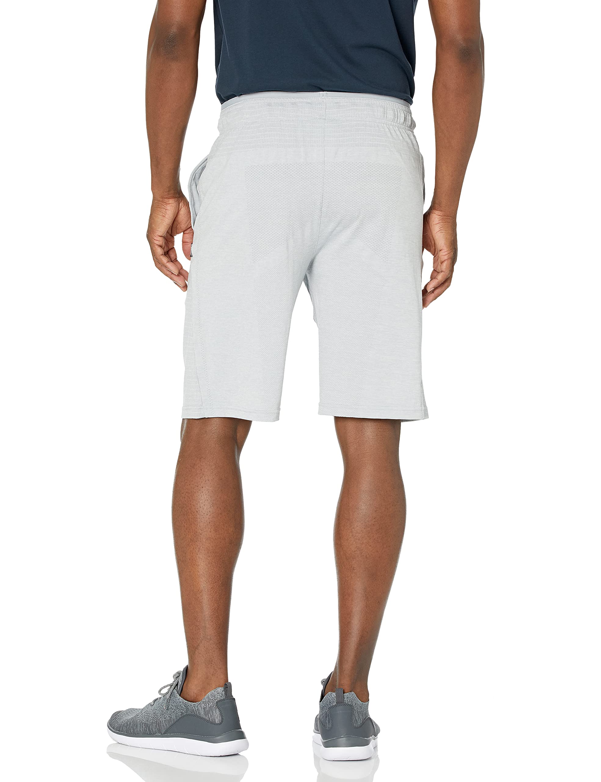 Jockey Men's Active Quick Dry Short, Marled White-10155, Medium
