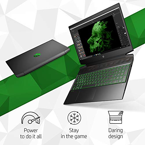 HP Pavilion Gaming 15 Laptop, NVIDIA GeForce GTX 1650, AMD Ryzen 5 4600H, 8GB DDR4 RAM, 512 GB PCIe NVMe SSD, 15.6" Full HD, Windows 10 Home, Backlit Keyboard (15-ec1010nr, 2020 Model)