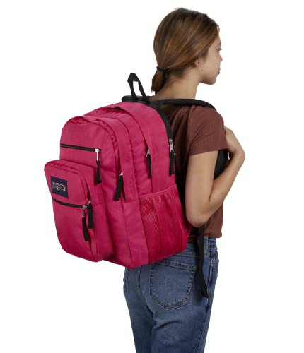 JanSport Laptop Backpack - Computer Bag with 2 Compartments, Ergonomic Shoulder Straps, 15β Laptop Sleeve, Haul Handle - Book Rucksack - Midnight Magenta