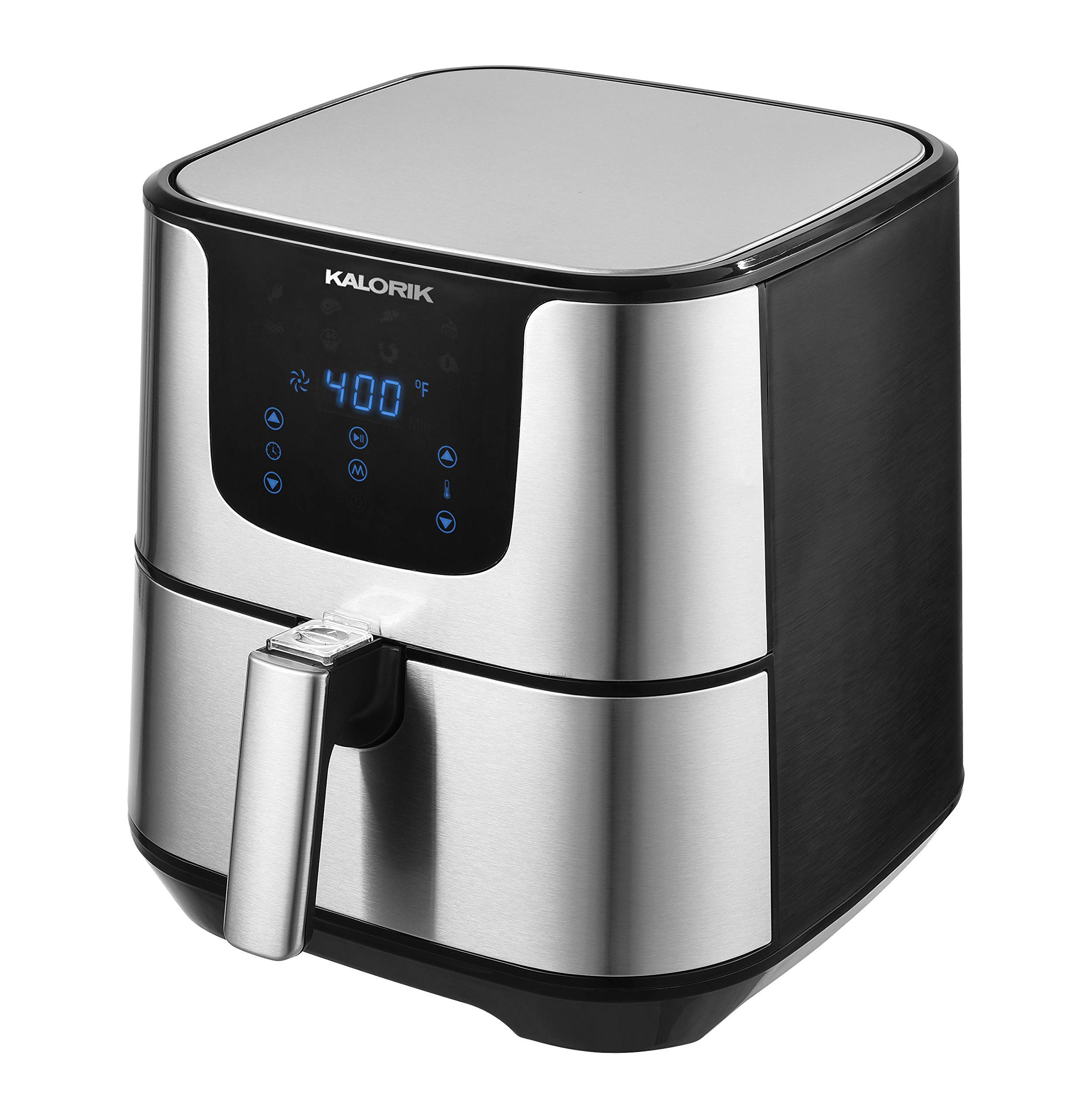 Kalorik 5.3 Quart XL Air Fryer Pro with Digital Touch Screen (Renewed)
