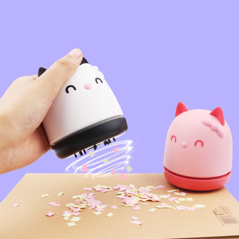 Kikunum Portable Vacuum Cleaner Mini Vacuum Collector,High Efficiency Detachable Mini Vacuum Cleaner USB Charging, No Dead Angle Cleaning, Best for Cleaning Dust/Crumbs/Computer Keyboard