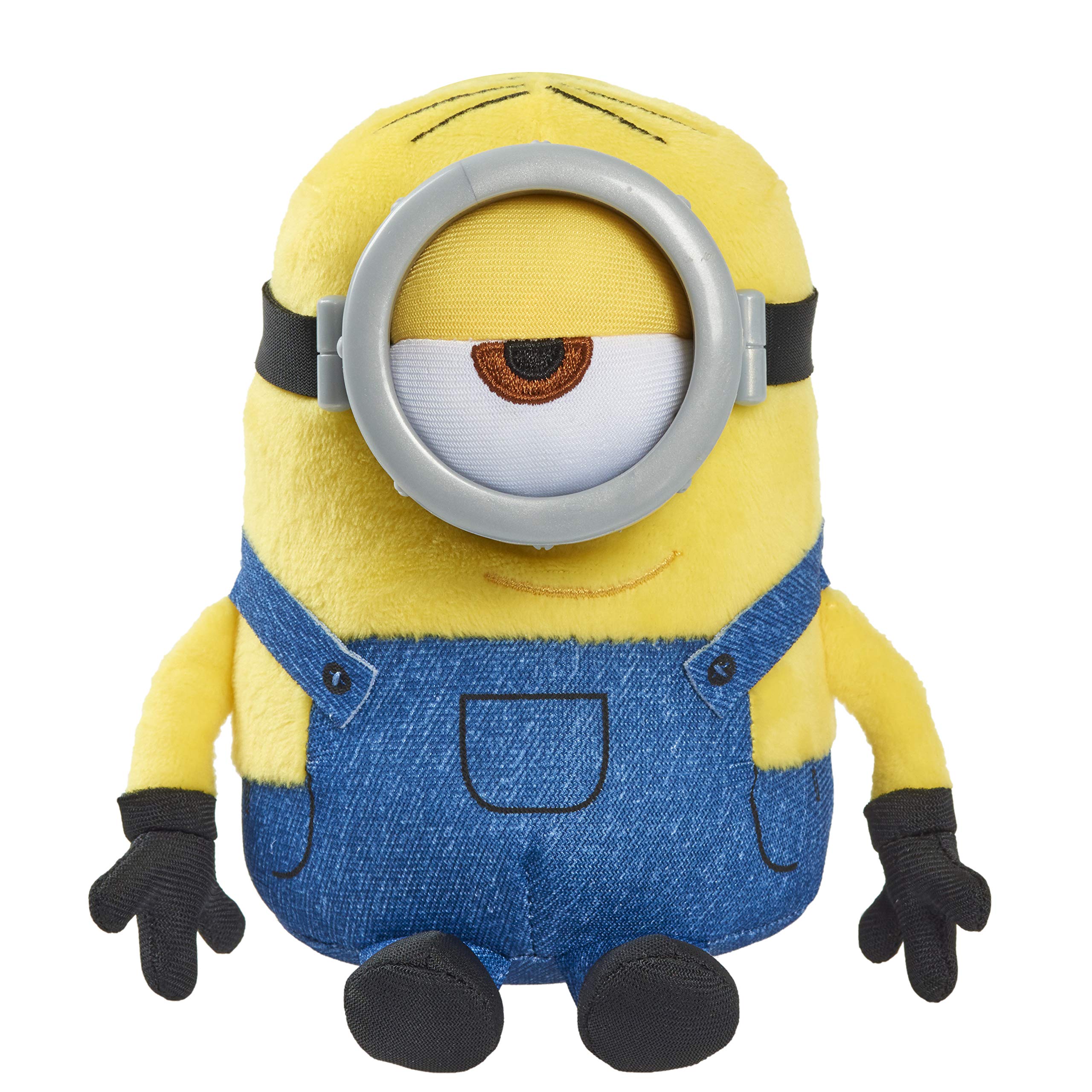 Illumination's Minions: The Rise of Gru Small Plush Stuart, Kids Toys for Ages 3 Up by Just Play