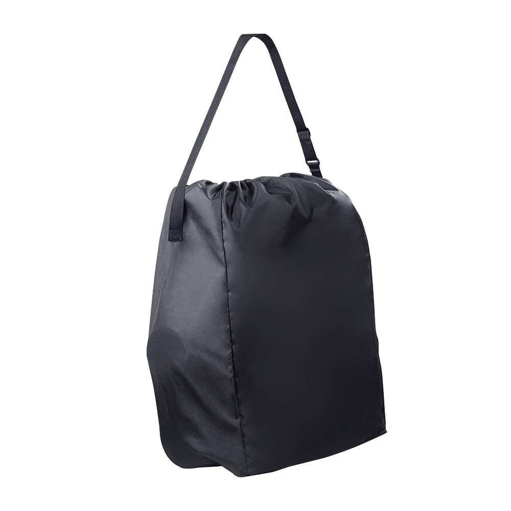 Hothuimin Gate Check Bag for Umbrella Strollers, Waterproof Travel Bag for Single Jogging Strollers, Black