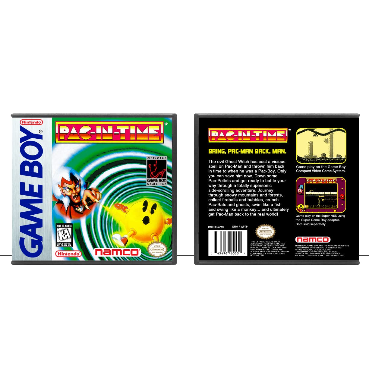 Pac-In-Time | (GB) Game Boy - Game Case Only - No Game