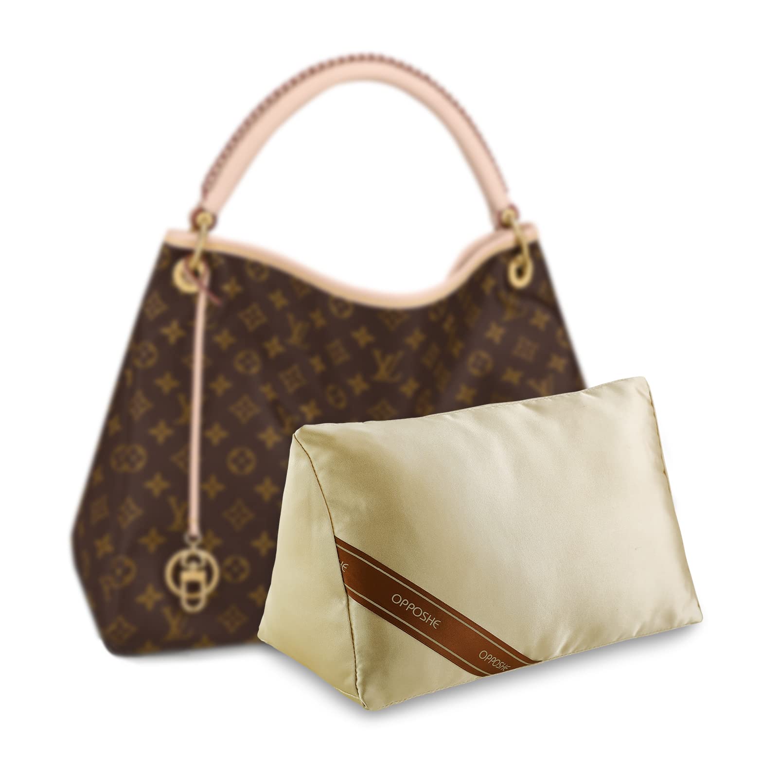 OPPOSHE Purse Pillow Insert for Handbags, Silky Purse Shaper Pillow, Bag Pillows for Purse Tote Handbag