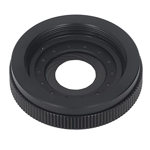 Iris Diaphragm 1.5mm‑25mm ID 55mm OD M42 to M42 Aperture Adjustable Iris Aperture Diaphragm for Optical System Camera Microscope