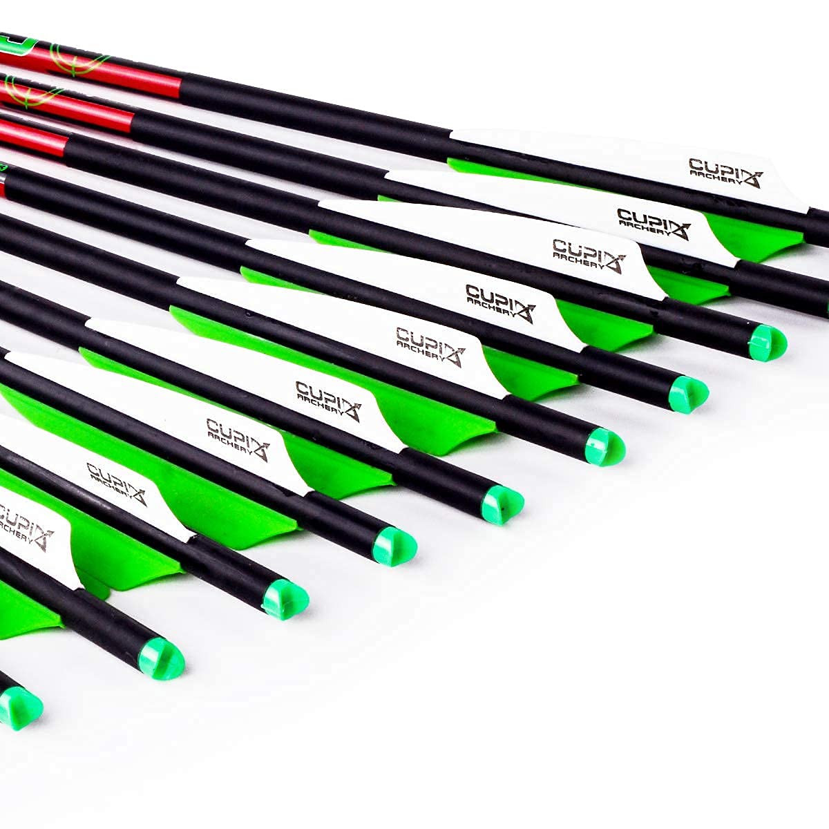 LWANO Crossbow Bolts 20 Inch Arrows with Removable Tips and Crossbow Case Soft Crossbow Bag
