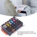 Large Capacity Printer Cartridge with Ink ABS Printer for for School, Trading Firms, Office Building (BK BK C M Y GY 6 Colors)