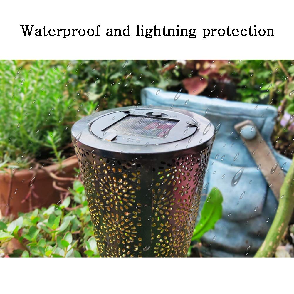 Landscape Path Lights Solar Lights Pathway Outdoo Solar Garden Lamp Ground Plug Lamp Home Garden Courtyard Landscape Lawn Outdoor Waterproof Led Photosensitive Grass Plug Atmosphere Lamp