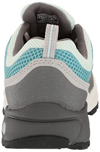 KEEN Women's Wasatch Crest Vent Breathable Hiking Sneakers, Porcelain/Blue Glass, 8