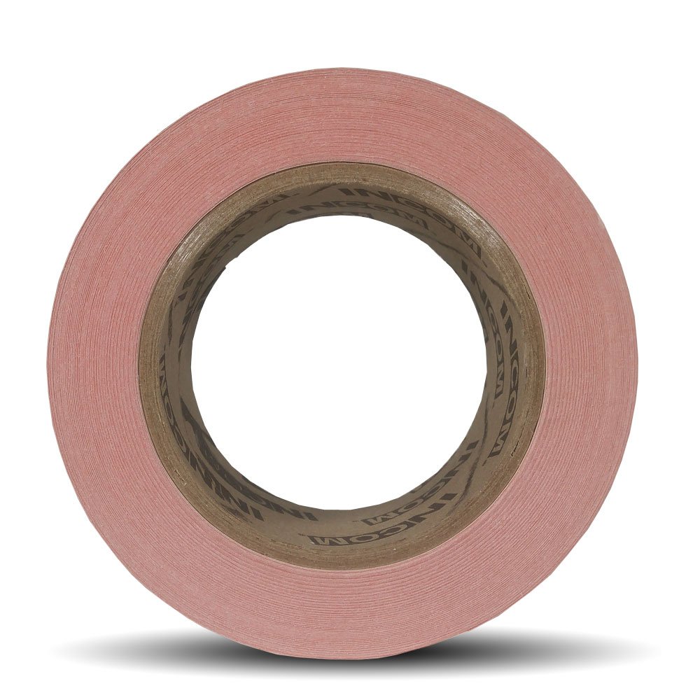 INCOM Manufacturing Directional Pipe Flow Arrow Adhesive Tape, Pipe Identification Marking, Removable Backing Liner, Red/White, 2 inch x 108 ft, PMA254