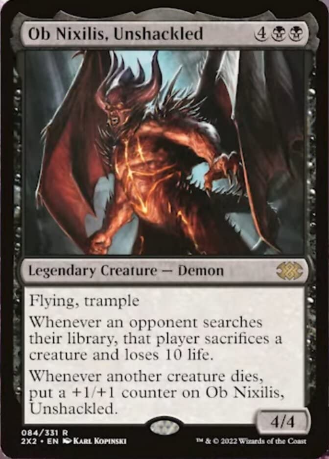 Magic: the Gathering - Ob Nixilis, Unshackled (084) - Double Masters 2022