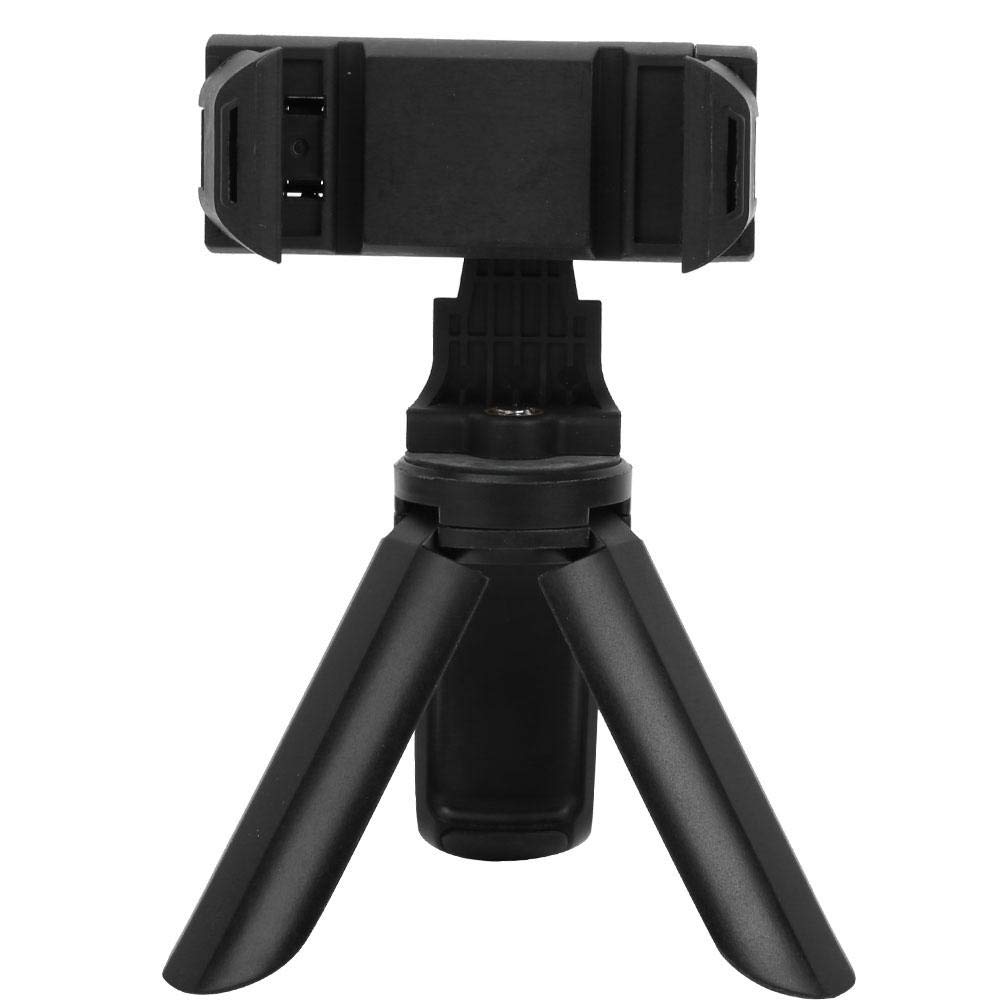 LYSOZ Phone Tripod,Ball Head Tripod,Mini Foldable Desktop Tripod Stand with Detachable 360° Rotatable Phone Clip,Used for Action Camera,DSLR Camera