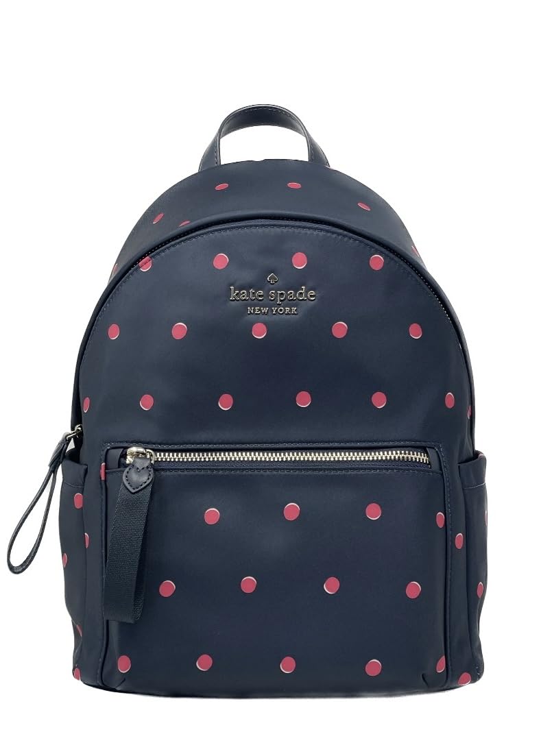 Kate Spade Chelsea Medium The Little Better Nylon Backpack Blue Multi